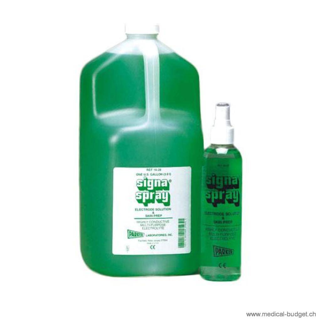 Parker Signa spray de contact pour électrodes ECG 3,8 litres livré avec ...