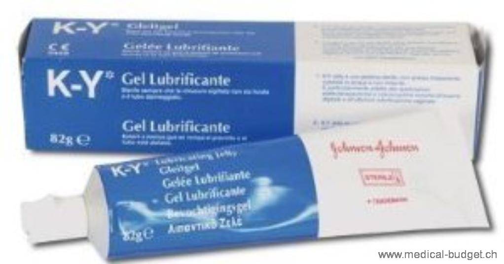 K-Y Gelée lubrifiant médical, tube à 82g stérile | Lubrificant ...