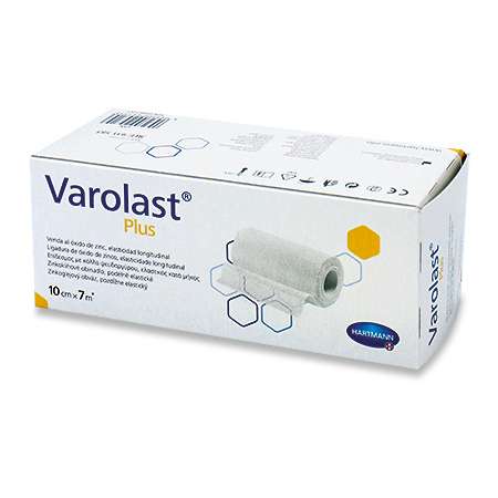 Varolast plus Bande élast. à l'oxyde de zinc 10cmx7m, p.à 1 rl. | Bande ...