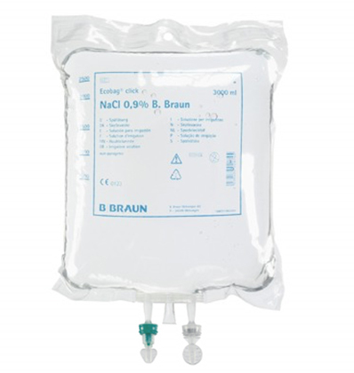 NaCl 0,9% Spüllösung Ecobag 4x3000ml | NaCl | Infusion | Medicalbudget