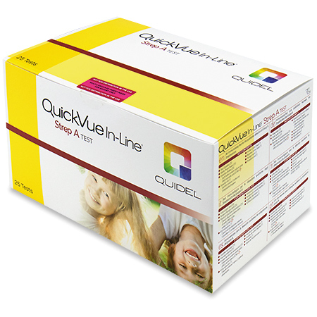 QuickVue In-Line Strep A, p.à 25 tests | Test rapide | Diagnostic ...