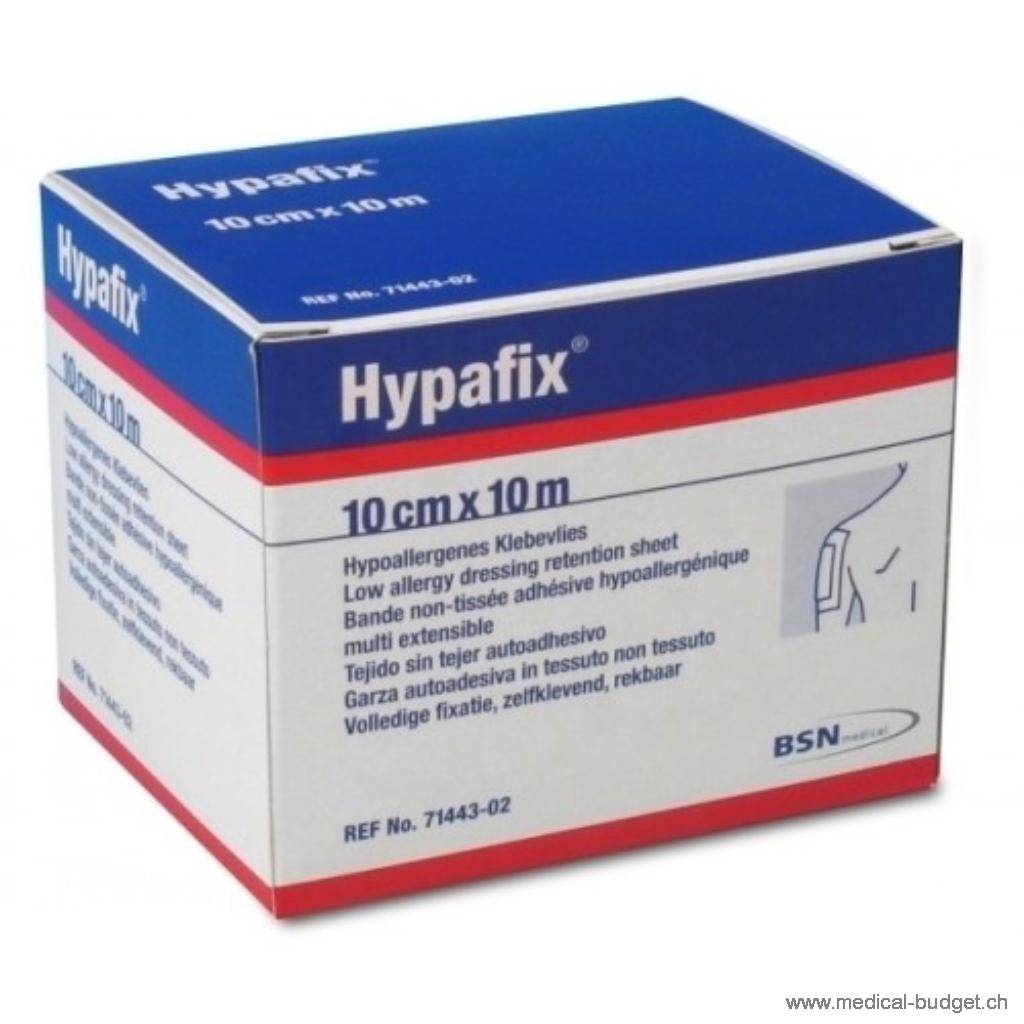 Hypafix Fixierpflaster 10cmx10m weiss aus Vlies | Pflaster ...