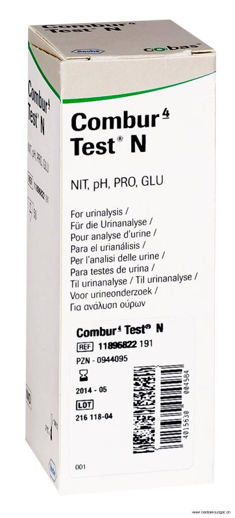 Combur 4 Test Pack à 50 Streifen | Urintest | Diagnostik | Medicalbudget