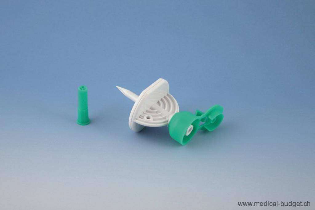 Mini-Spike Plus Micro sans filtre à particule, clapet de fermeture vert ...