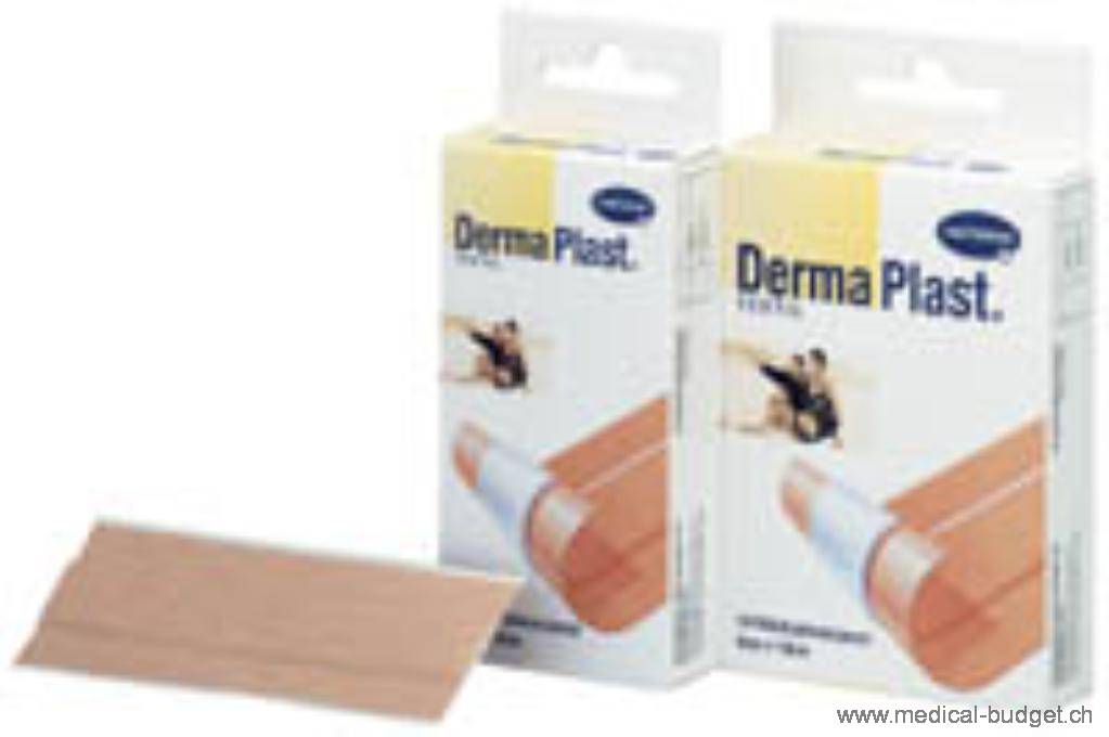 DermaPlast Textil Pansement rapid 4cmx5m élastique, chair p.à 1 rl ...